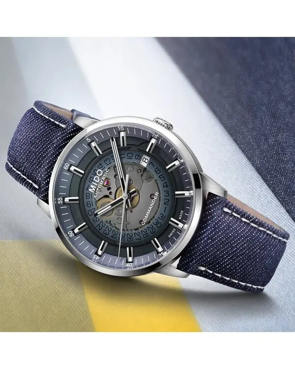 MIDO Commander Automatic Watch - Blue