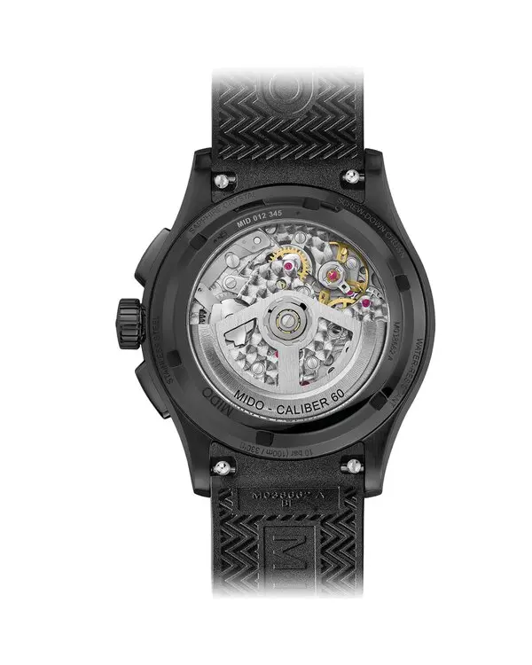 MIDO Multifort Skeleton Chronograph Watch