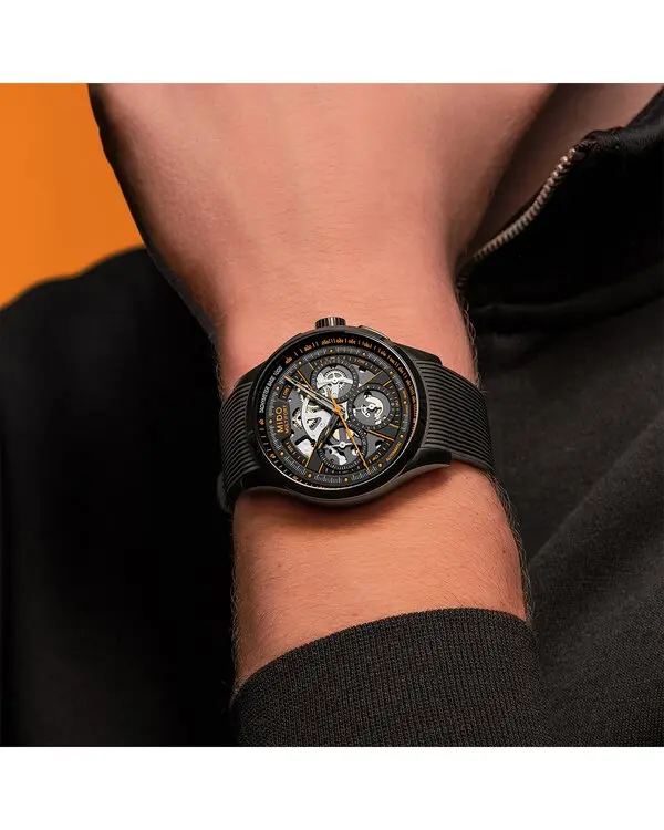 MIDO Multifort Skeleton Chronograph Watch
