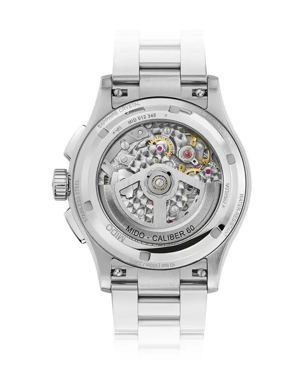 MIDO Multifort Skeleton Chronograph - Anthracite