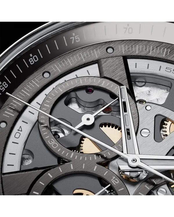 MIDO Multifort Skeleton Chronograph - Anthracite