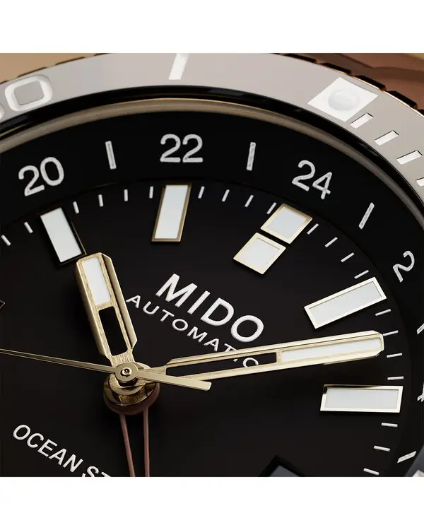 MIDO Ocean Star Gmt Watch, 44mm - Black