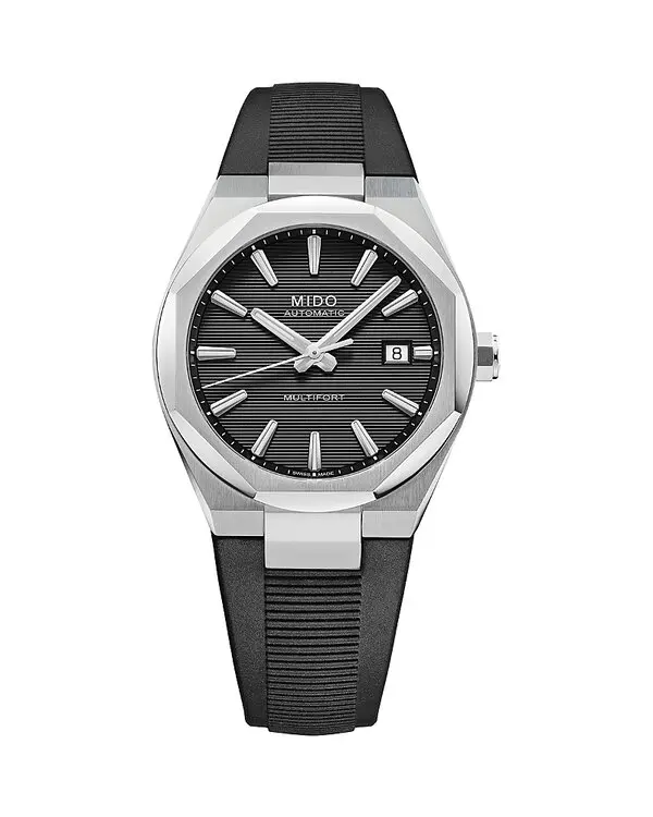 MIDO Multifort Automatic Chronograph Watch - Black