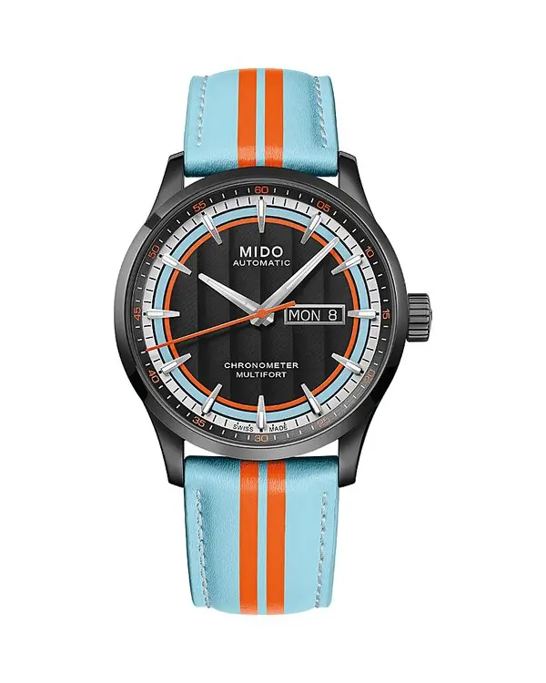 MIDO Multifort Chronometer Watch - Black