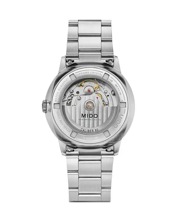 MIDO Commander Datoday Automatic Watch - Silver