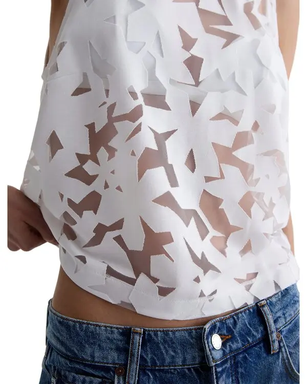 Ag Emilee Sheer Top