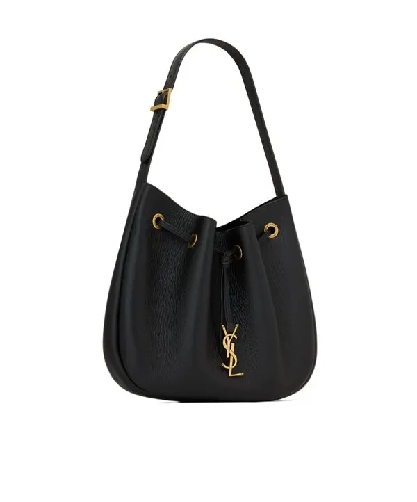 Saint Laurent Vii Logo Plaque Shoulder Bag