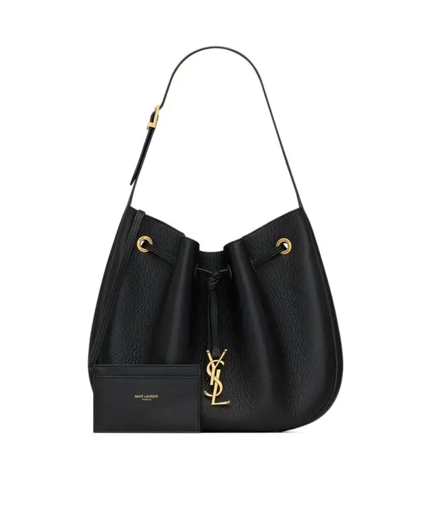 Saint Laurent Vii Logo Plaque Shoulder Bag