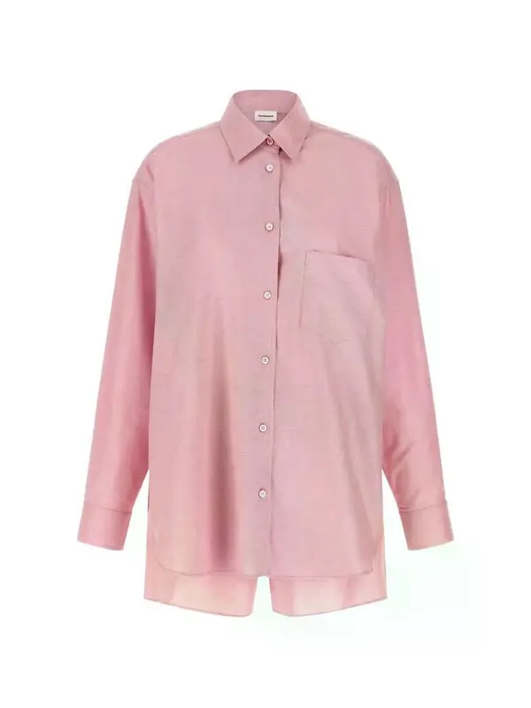 Andamane Button Detail Shorts And Shirt Set