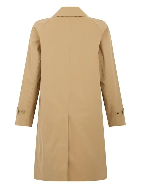 Burberry Long Sleeved Trench Coat - Khaki