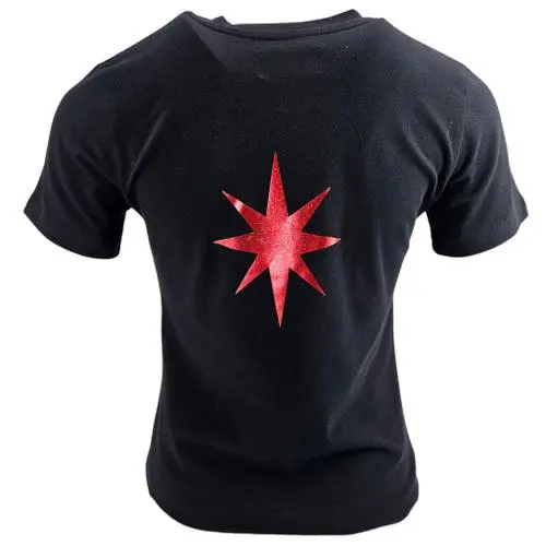 MADISON MAISON Graphic T-shirt With Shoe Illustration - Black