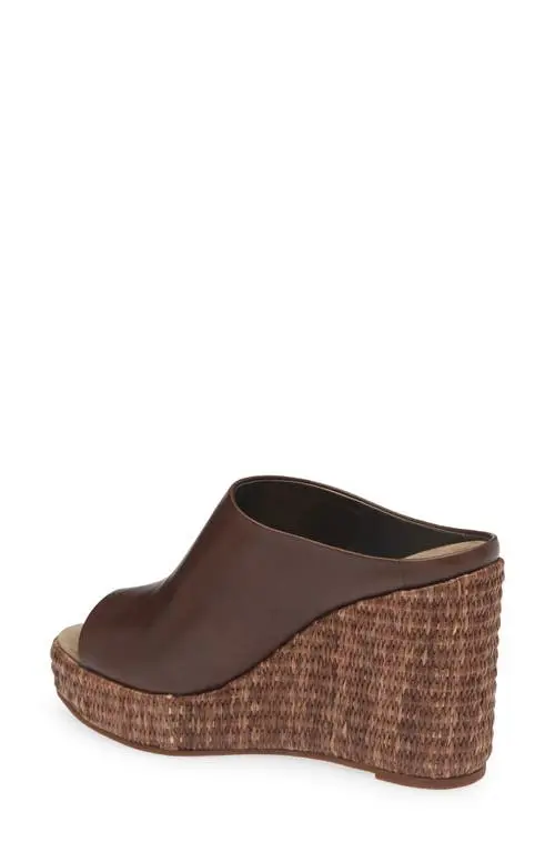 Brunello Cucinelli Leather Espadrille Wedge Sandals
