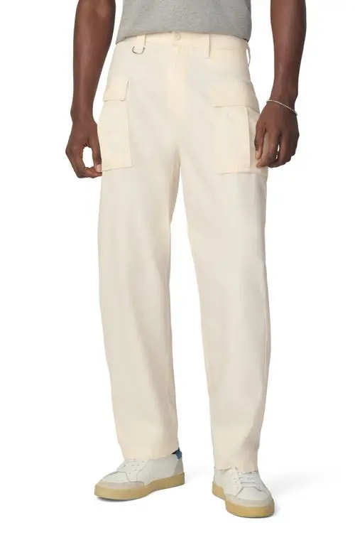 Joe's Jeans Fatigue Cotton Cargo Pants - Egret