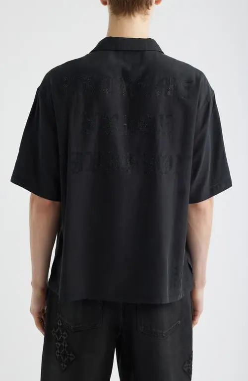 Ksubi End Diner Logo Camp Shirt