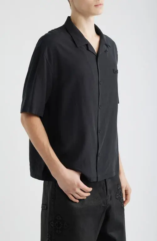 Ksubi End Diner Logo Camp Shirt
