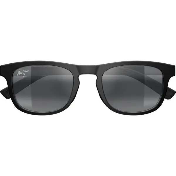 Maui Jim Polarized Square Sunglasses - Black