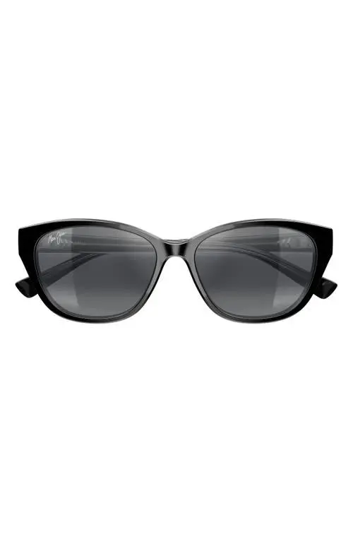 Maui Jim Cat Eye Sunglasses - Black