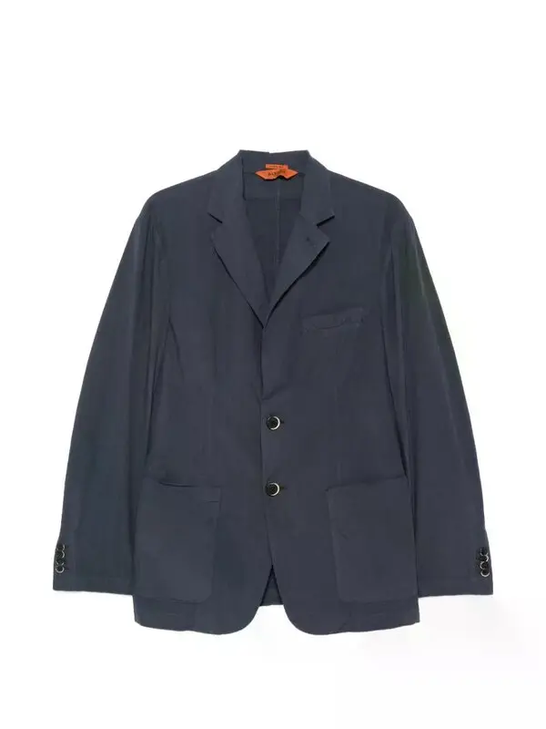 Barena Venezia Borgo Notch-lapel Patch-pocket Blazer - Blue