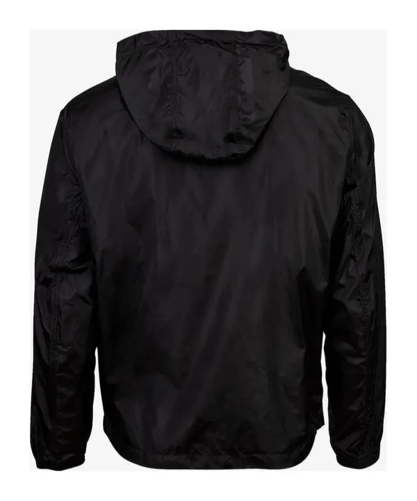 Armani Exchange Logo Patch Hooded Jacket