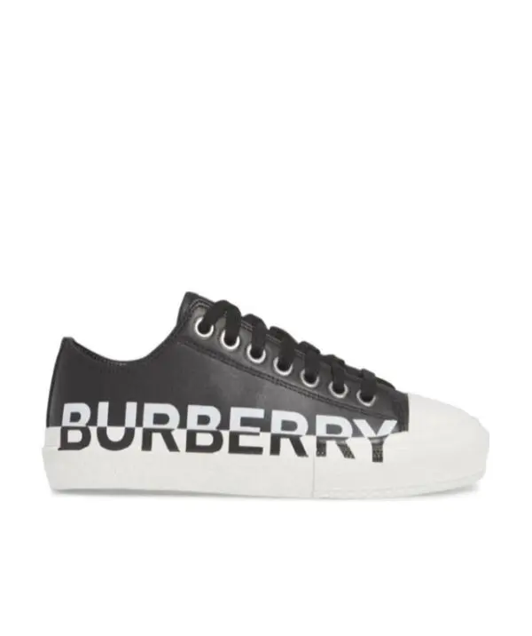 Burberry Logo Print Lace-up Sneakers