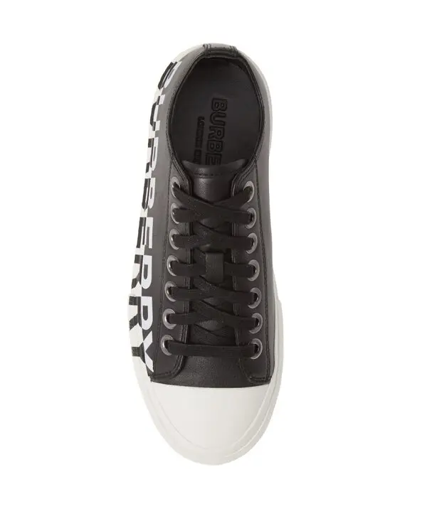 Burberry Logo Print Lace-up Sneakers