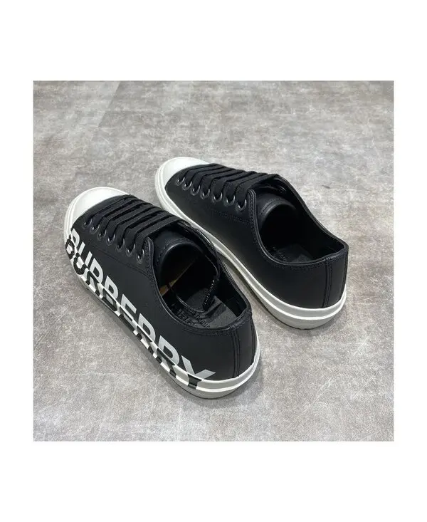 Burberry Logo Print Lace-up Sneakers