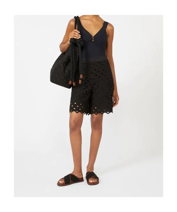 Max Mara Eyelet Shorts