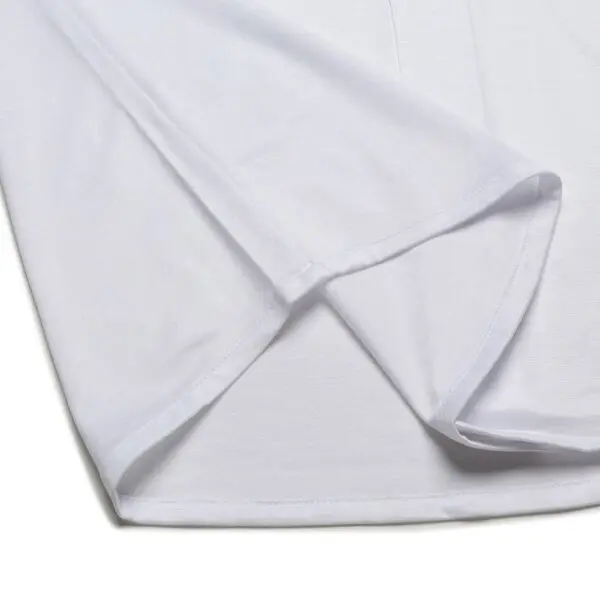 Emporio Armani Curved Hem Buttoned Shirt - White