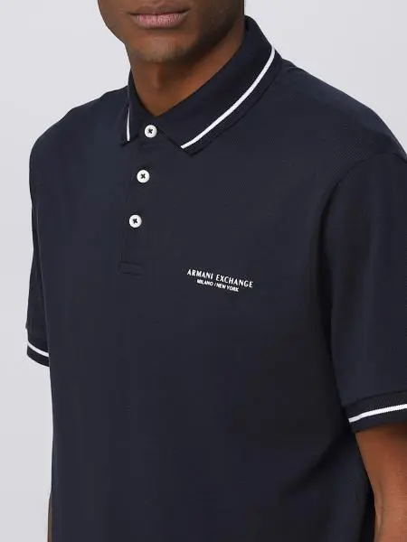 Armani Exchange Short-sleeved Polo Shirt