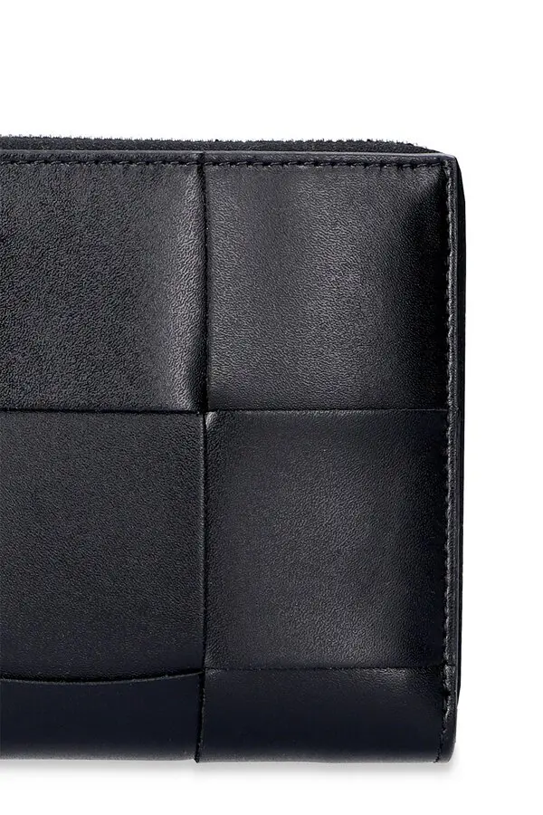 Bottega Veneta Maxi Intrecciato Zip-around Wallet