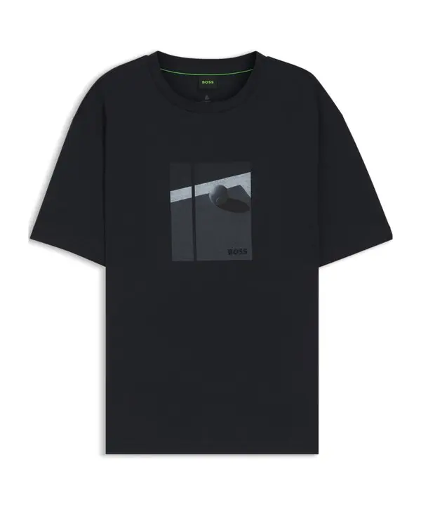 Hugo Boss Join Relaxed Grx Round-neck Printed T-shirt