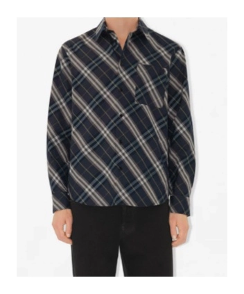 Burberry Long Sleeved Checked Shirt