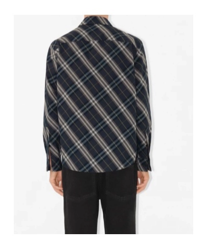 Burberry Long Sleeved Checked Shirt