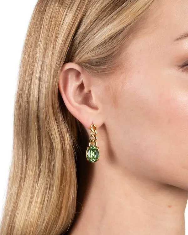 Alexis Bittar Small Drop Post Earring - Basil