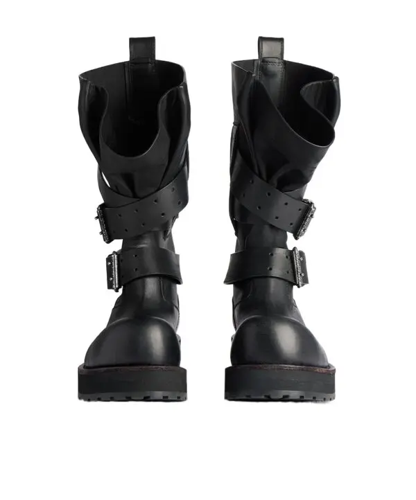 Balenciaga Venom High Boot - Black