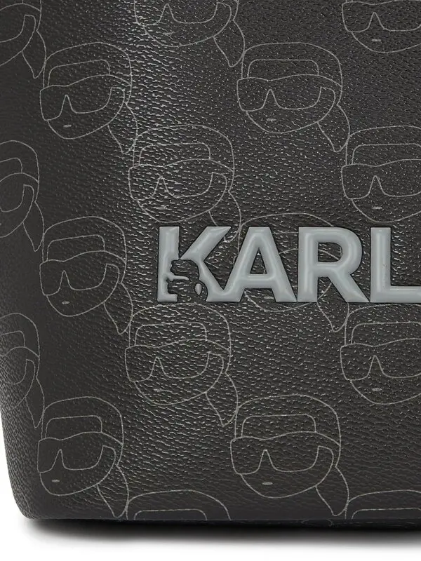 Karl Lagerfeld Large Ikon-monogram Tote Bag