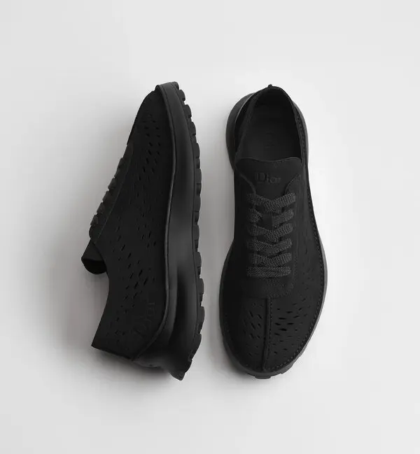 Dior Squash Perforated Suede Sneakers