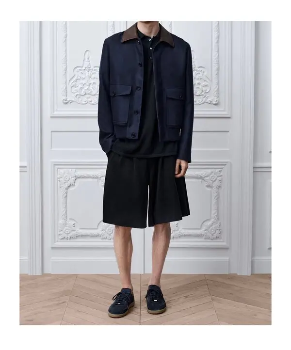 Dior Embroidered Drawstring Shorts