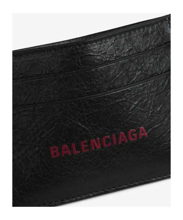 Balenciaga Logo Printed Cardholder