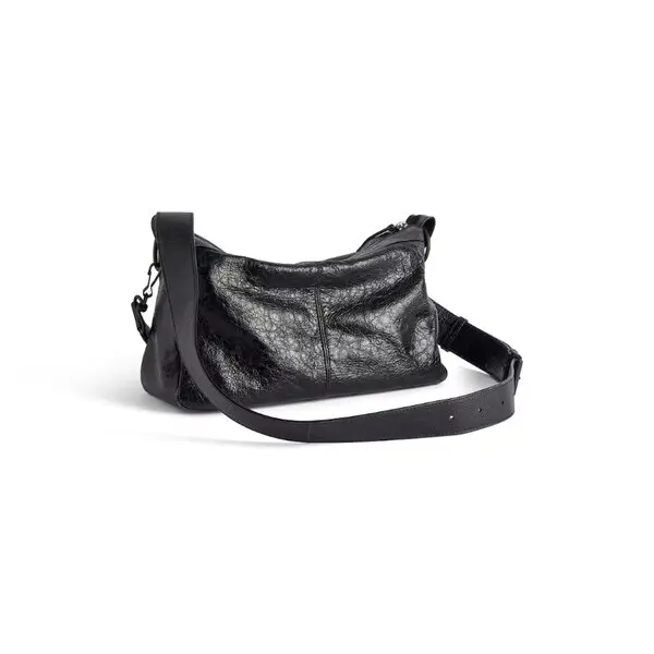 Balenciaga Le City Moto Small Shoulder Bag - Black
