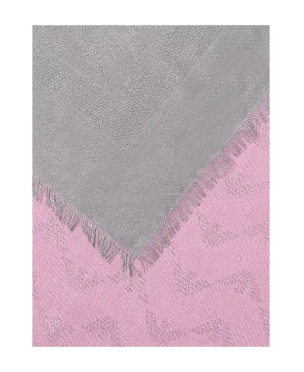 Emporio Armani Gradient-effect Scarf