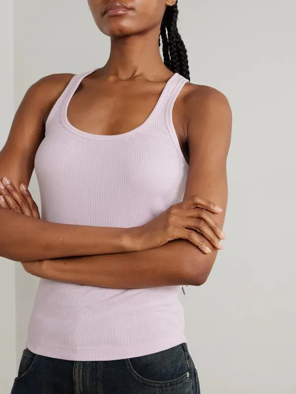 Isabel Marant Étoile Thea Ribbed Tank Top - Pink