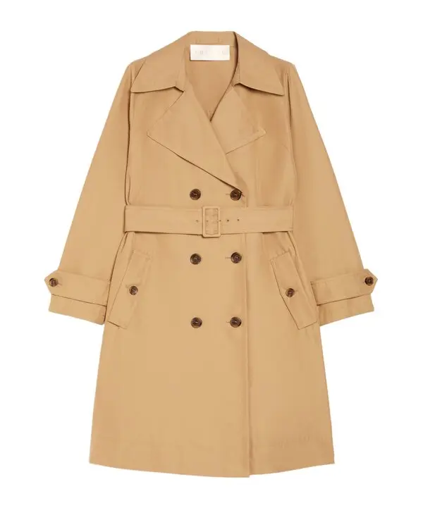 IBLUES Straight-fit Trench Coat With Belt And Double-breasted Fastening