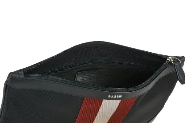 Bally Embossed Logo Clutch Bag
