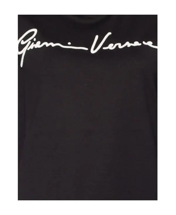 Versace Embroidered Logo T-shirt