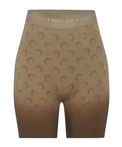 MARINE SERRE All Over Moon Print Shorts