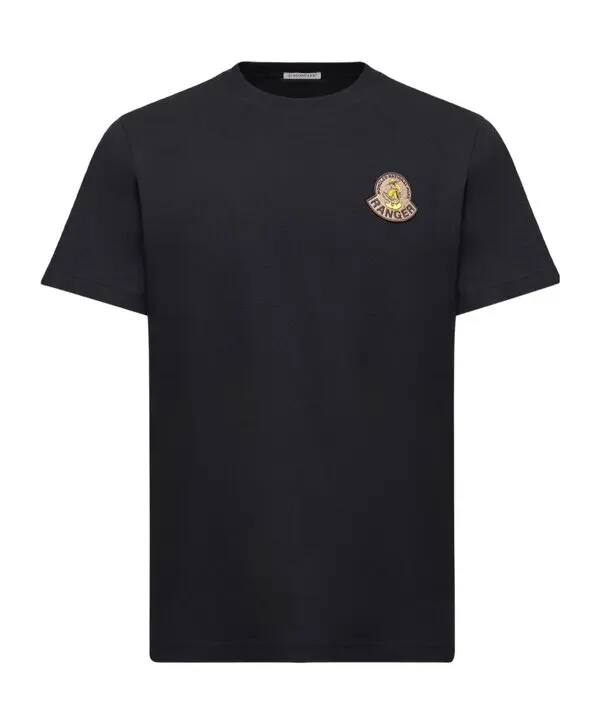 Moncler Mon Duck Logo Patch Crewneck T-shirt