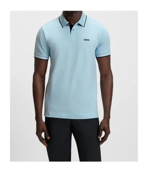 Hugo Boss Tipped-collar Polo Shirt