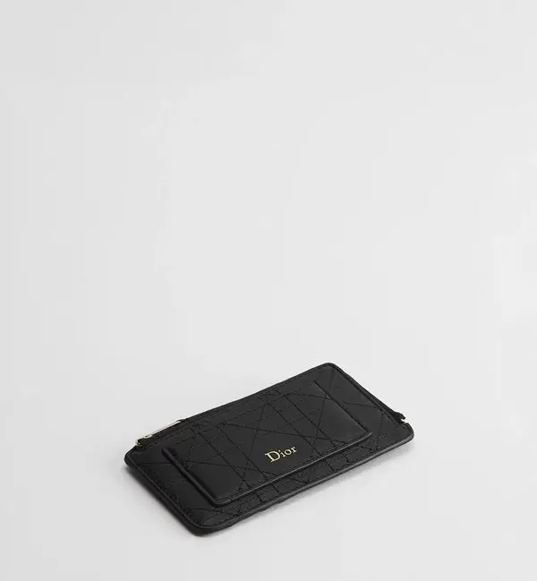 Dior Zipper Card Holder