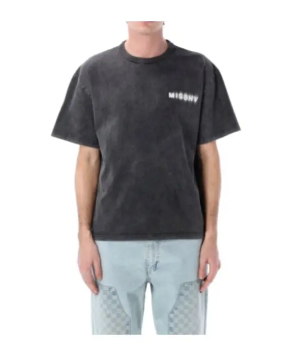 MISBHV Logo Printed Crewneck T-shirt